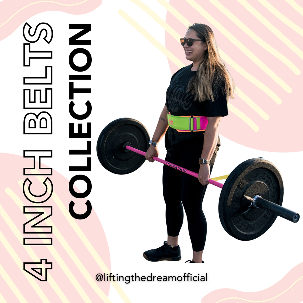 4 inch Lifting Belts – Lifting the Dream