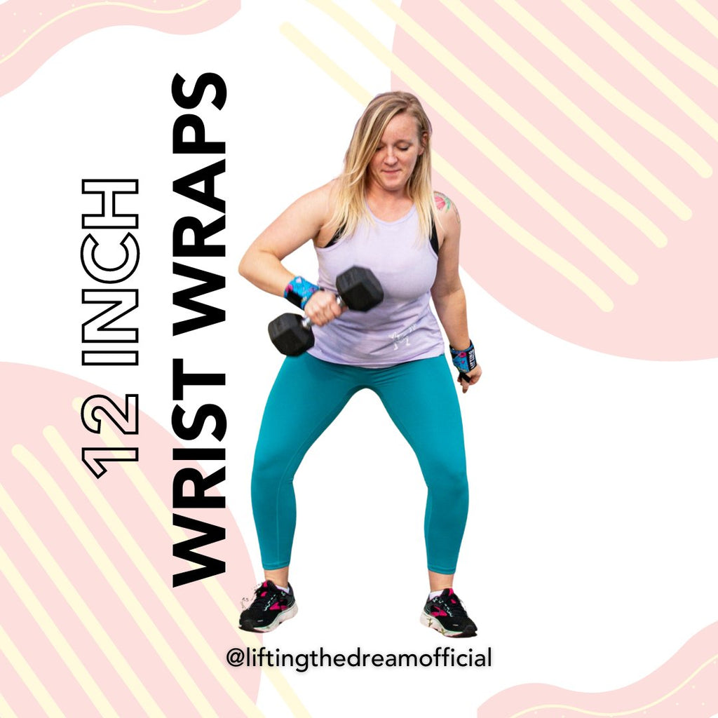 12 Inch Wrist Wraps – Lifting the Dream